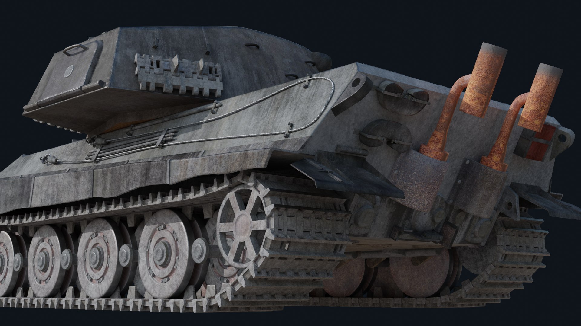 E75 Heavy Tank High-Quality Model 3D Model - TurboSquid 1735645