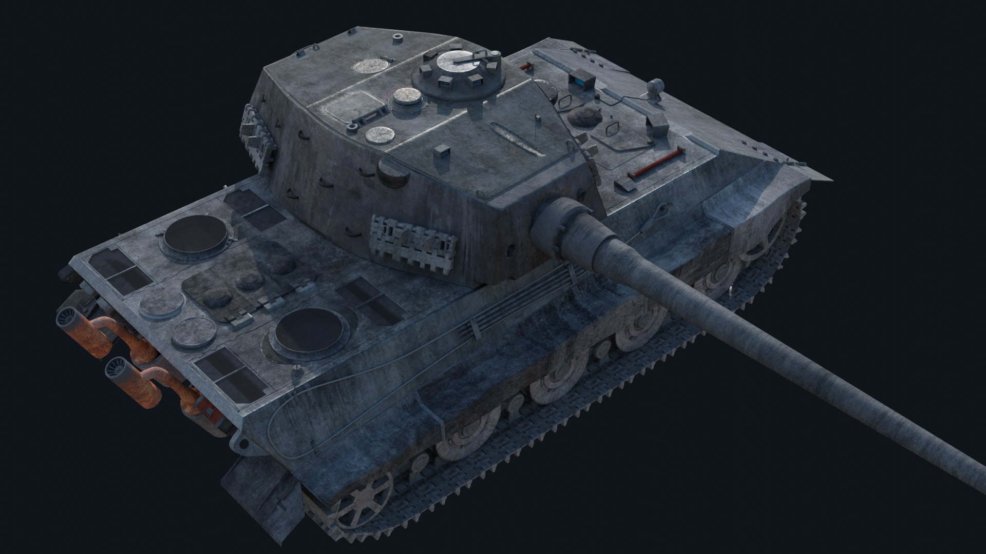 E75 Heavy Tank High-Quality Model 3D Model - TurboSquid 1735645