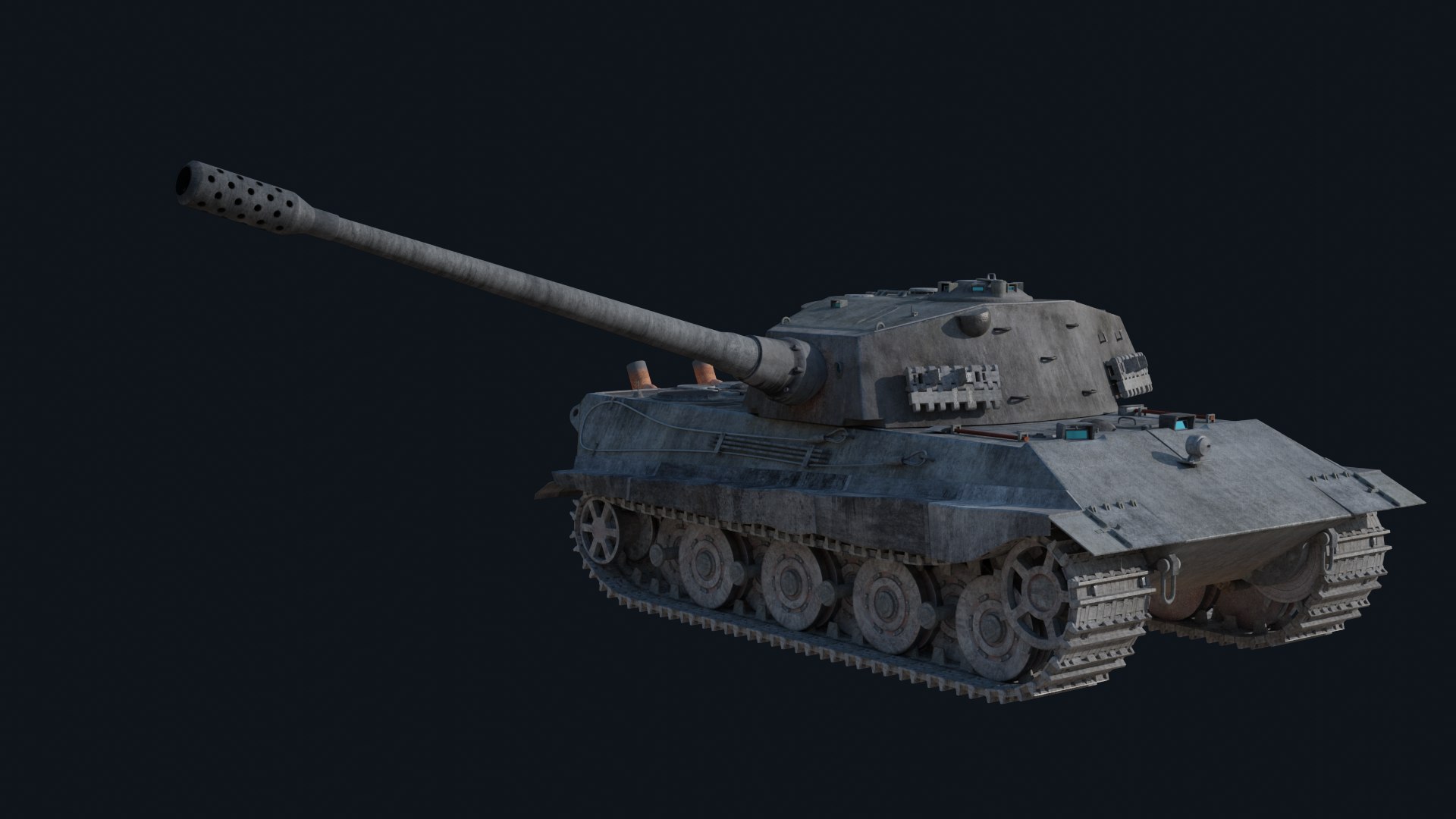 E75 Heavy Tank High-Quality Model 3D Model - TurboSquid 1735645