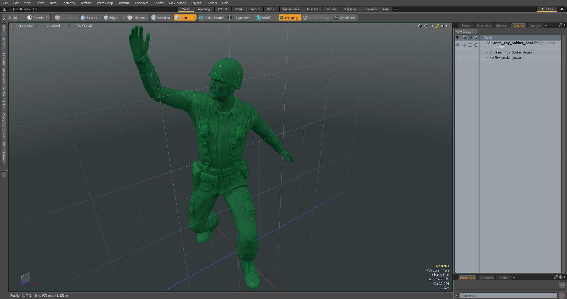 Green Toy Soldier Assault Model - TurboSquid 2189648