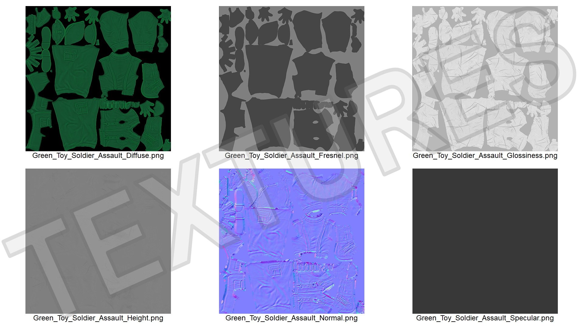 Green Toy Soldier Assault Model - TurboSquid 2189648