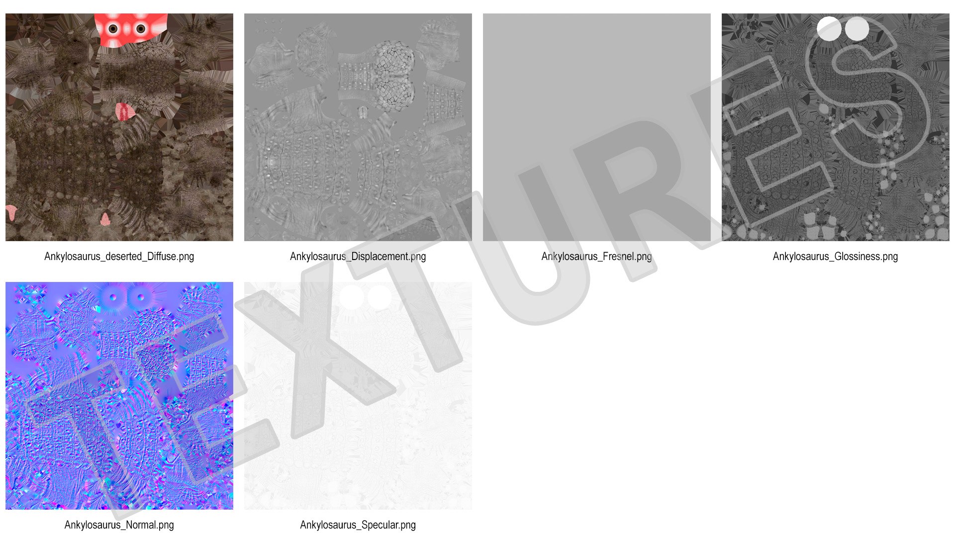 3D model Ankylosaurus Deserted in Walking Pose - TurboSquid 2170443