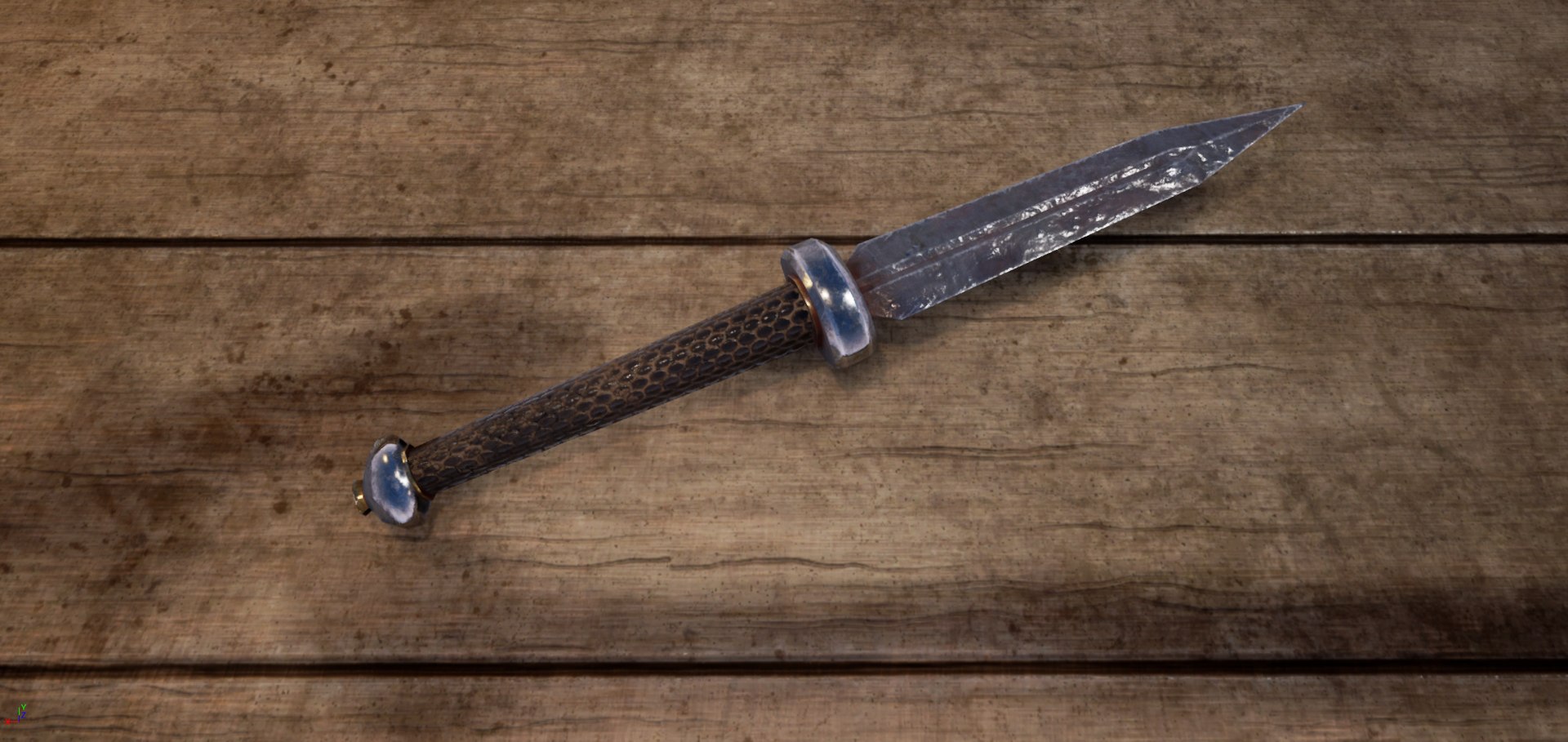 3D fantasy medieval dagger - TurboSquid 1501757