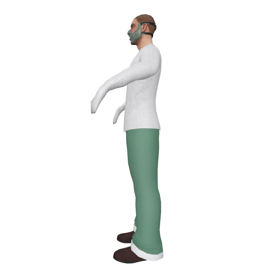 Patient Mask 3d Max