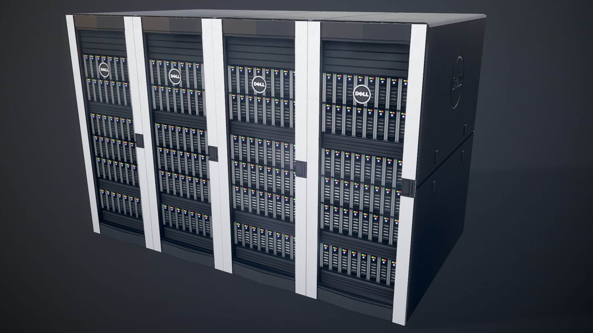 Server Rack Pbr 3D Model - TurboSquid 1551625