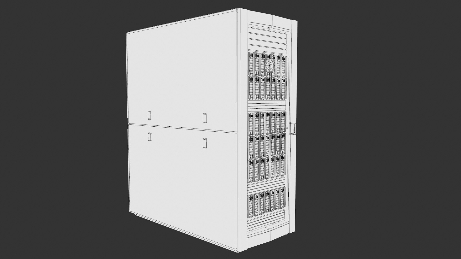 Server Rack Pbr 3D Model - TurboSquid 1551625