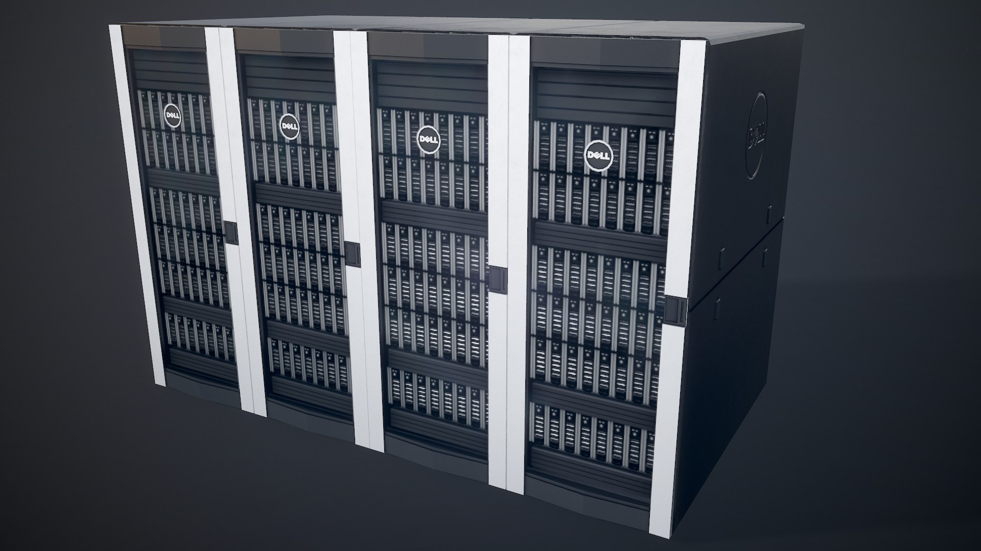 Server Rack Pbr 3D Model - TurboSquid 1551625