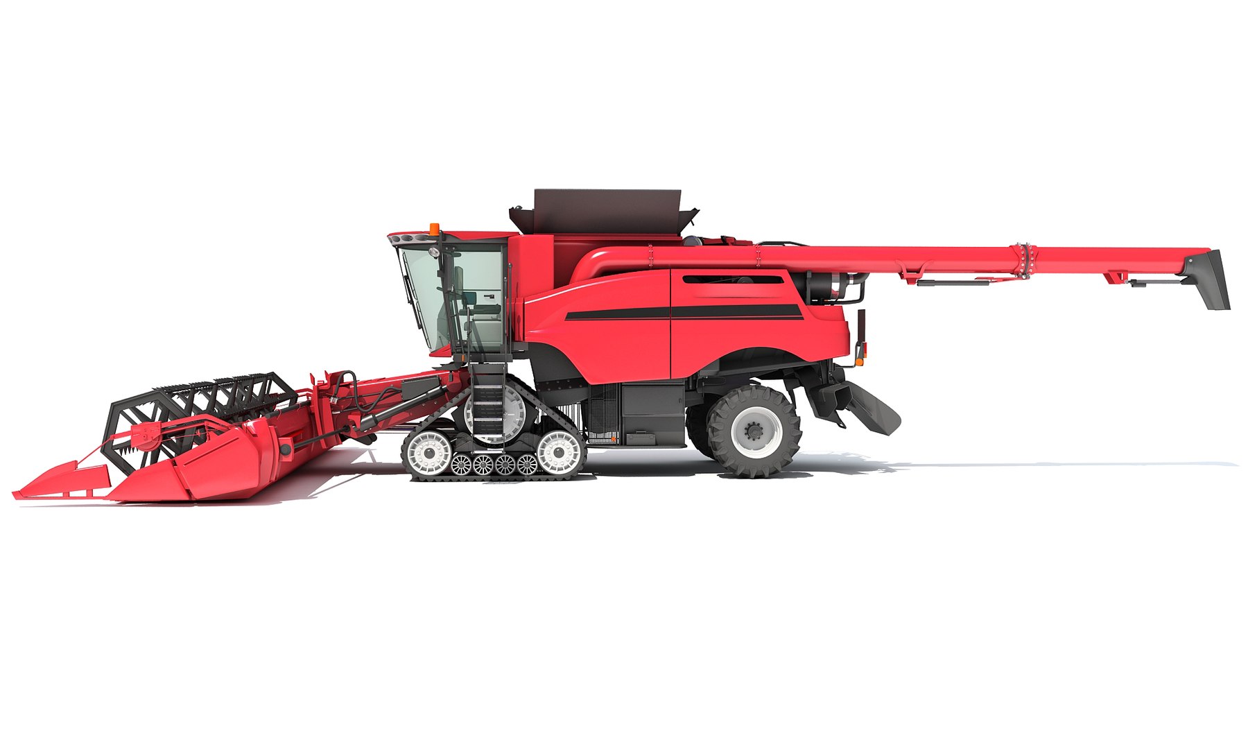 Combine Harvester Model - TurboSquid 1465188