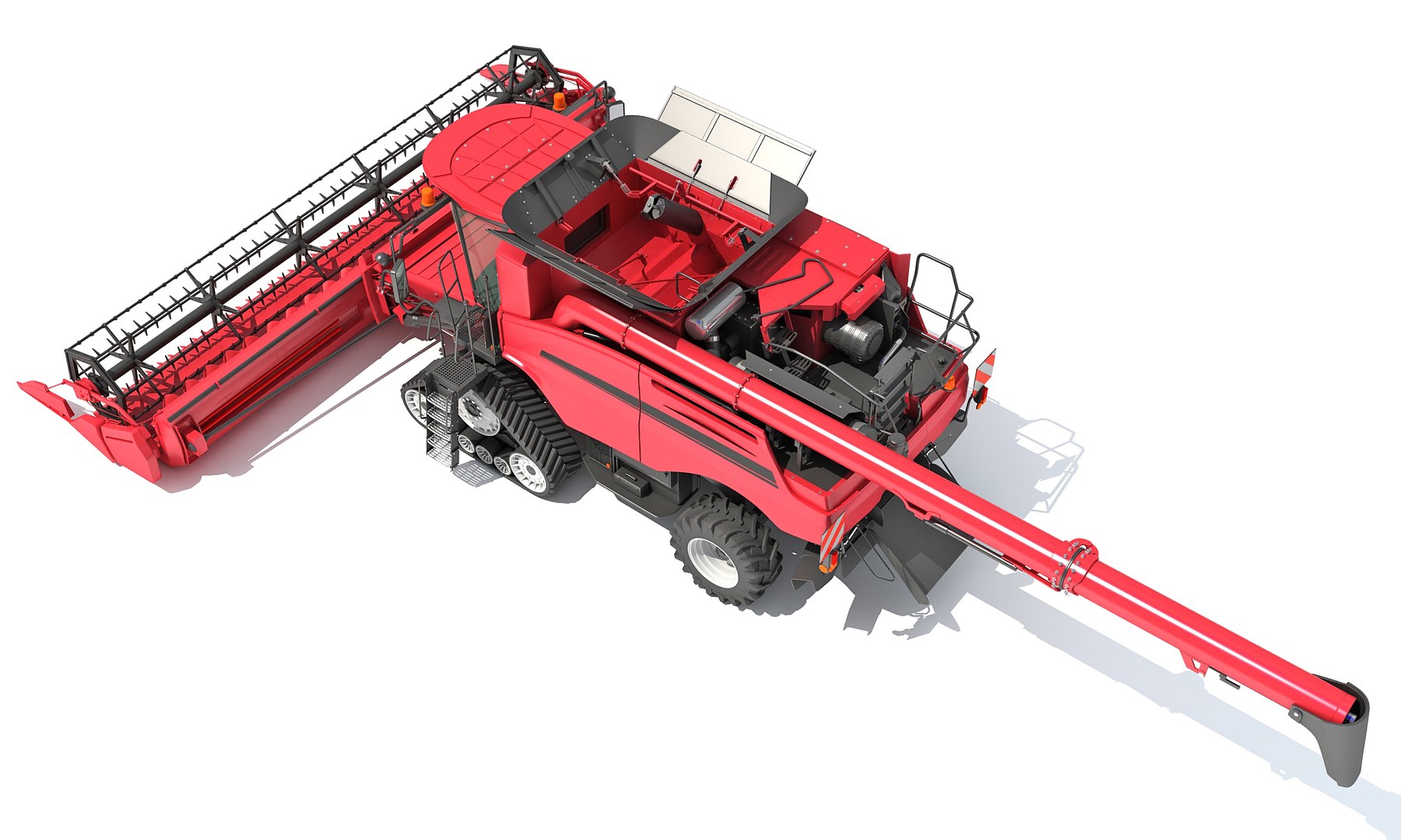 Combine Harvester Model - TurboSquid 1465188