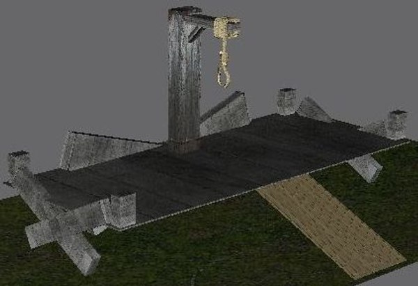 Free 3D Gallows Models | TurboSquid