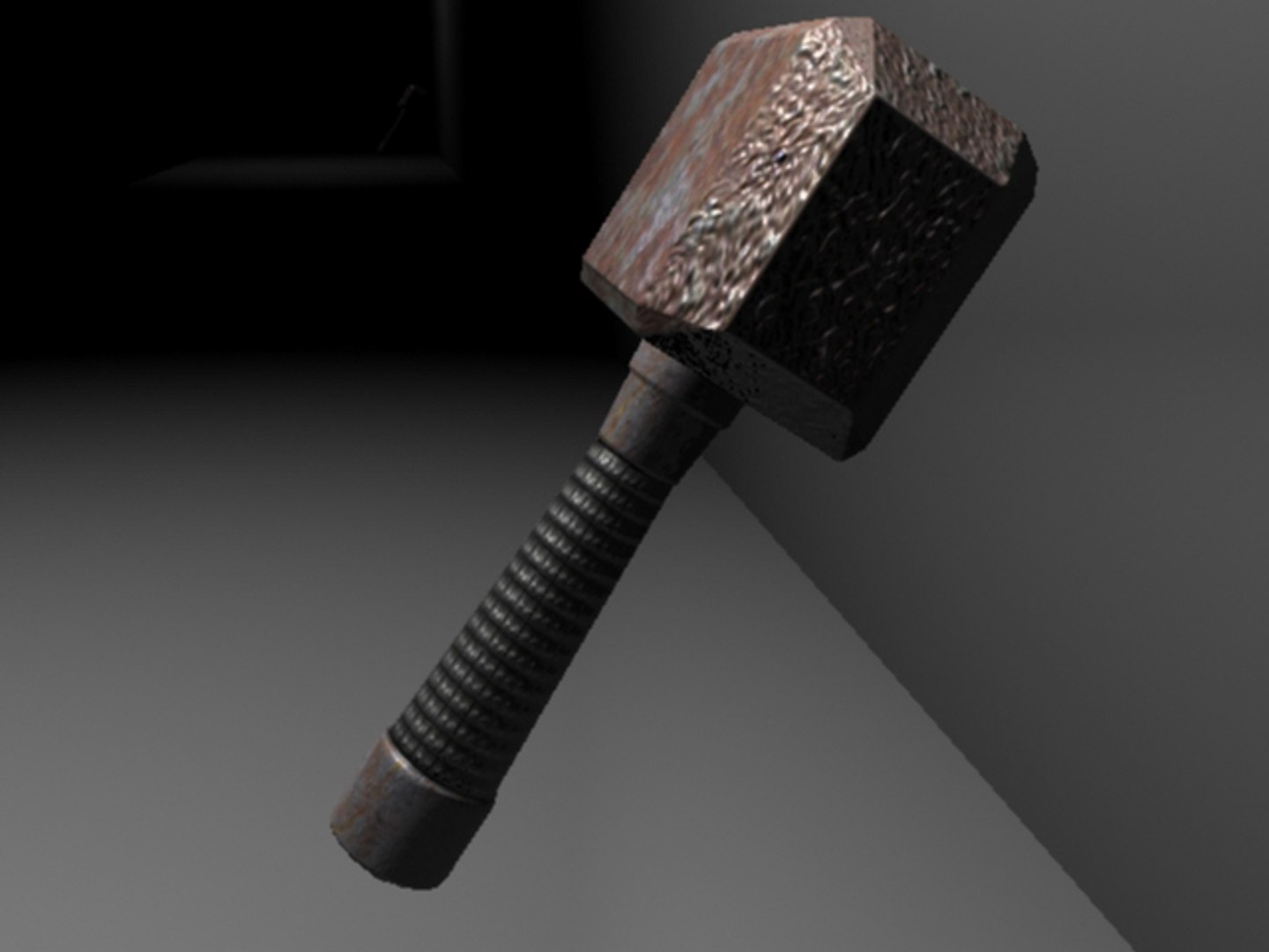 3d Model Blacksmiths Hammer