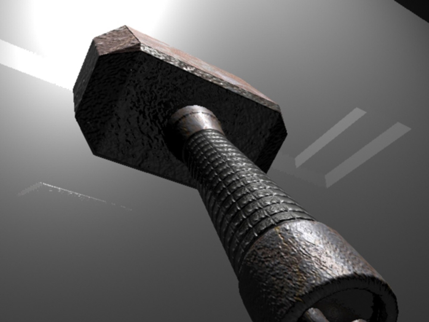 3d Model Blacksmiths Hammer