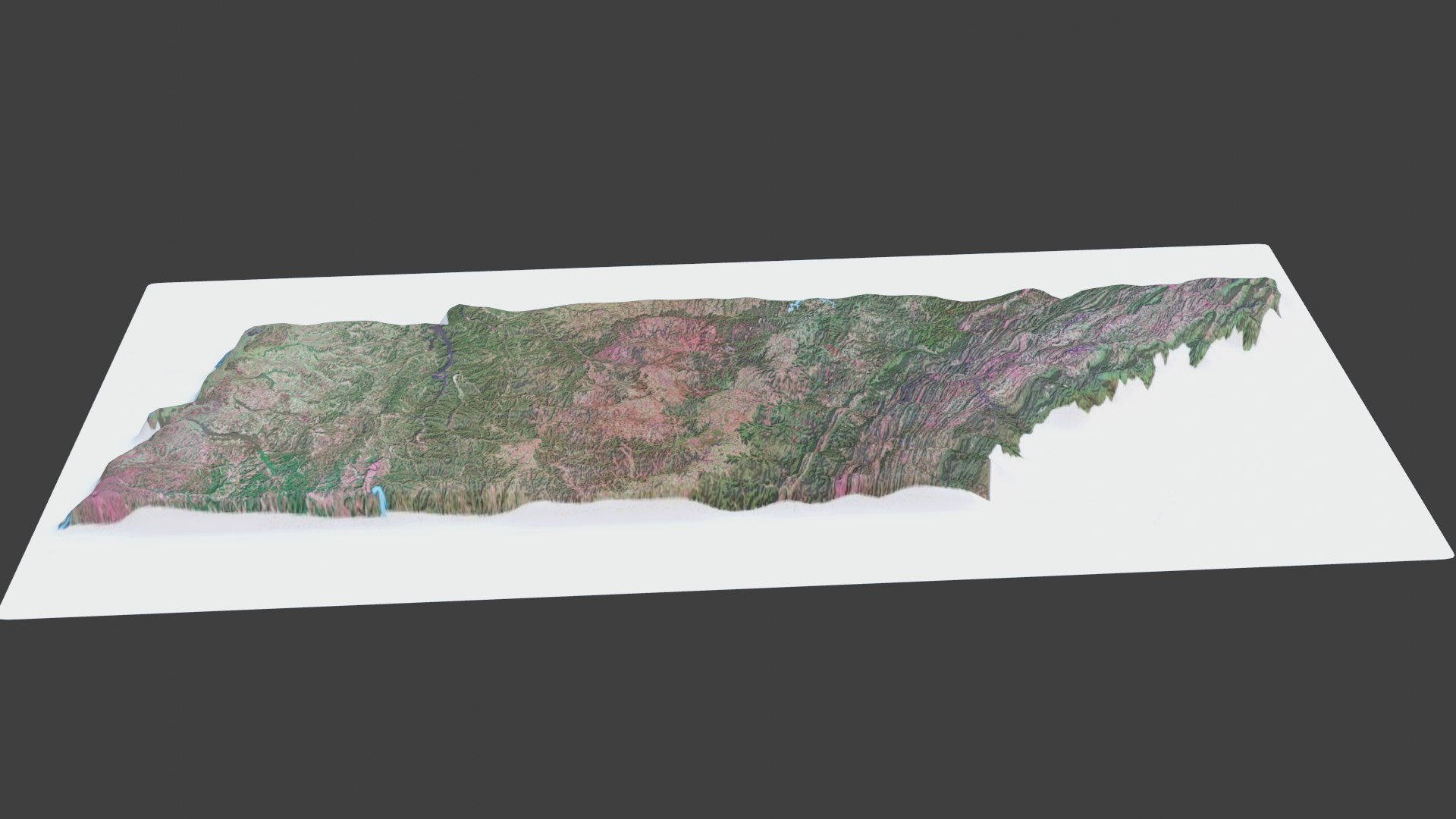 Tennessee State 3D Model - TurboSquid 2076521