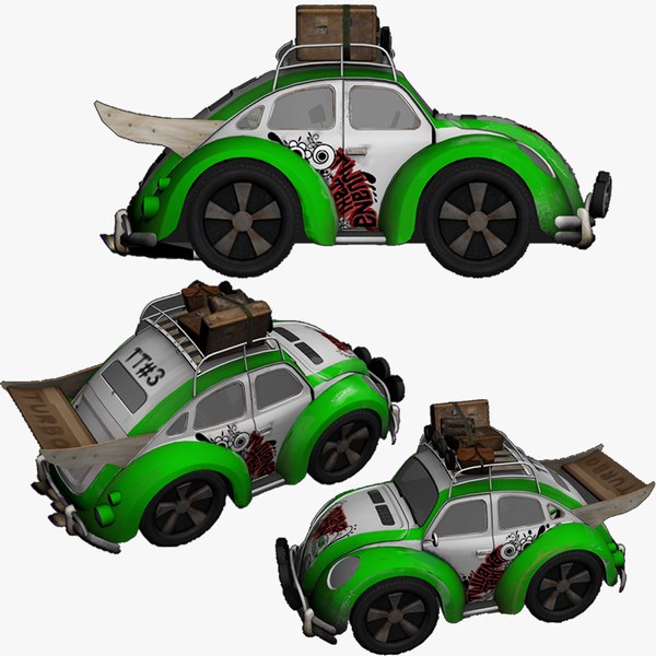 modelo 3d Coche-Vehículo-de-dibujos-animados-004 - TurboSquid 2116933