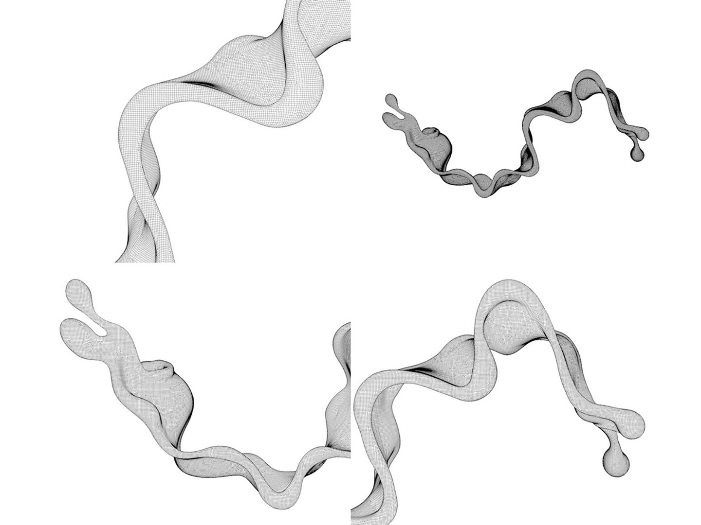 Splash liquid water model - TurboSquid 1627751