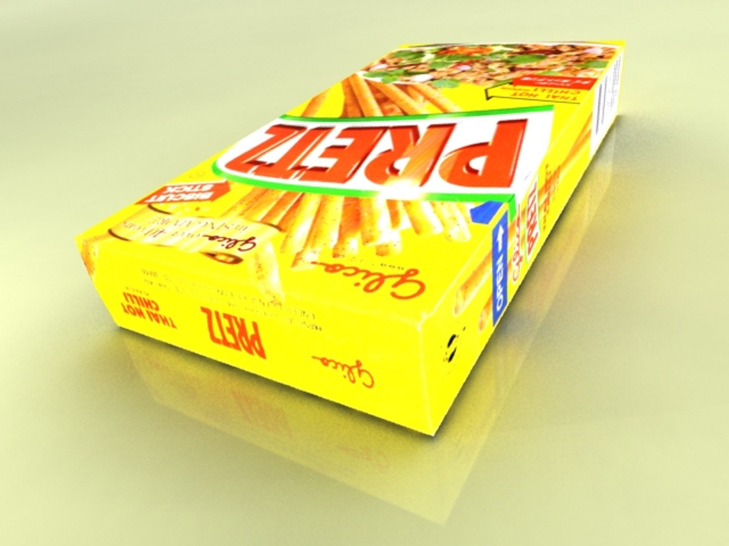 3d x glico pretz box