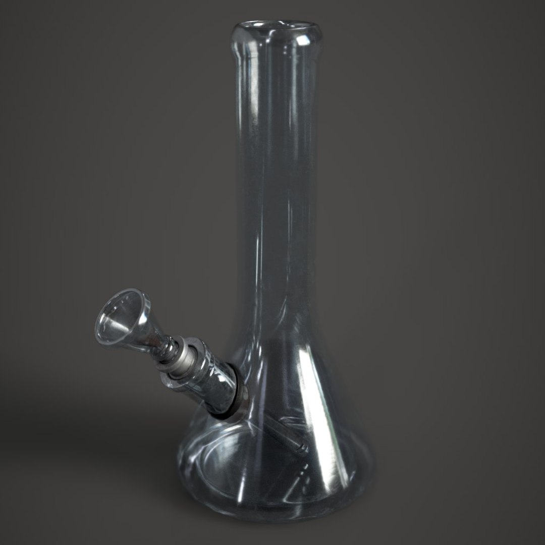 Glass Bong 3D Model - TurboSquid 1256612