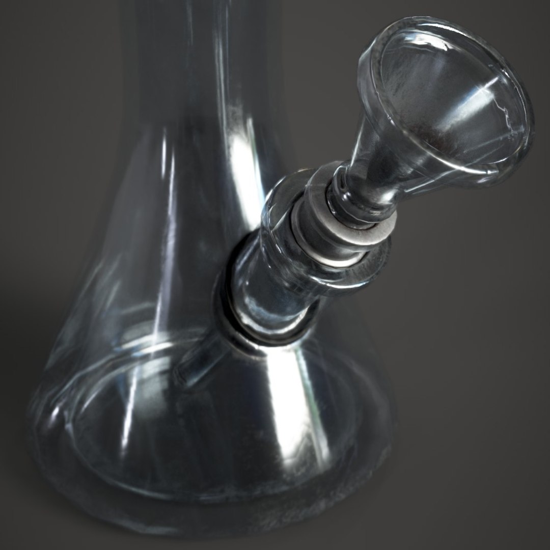 Glass Bong 3D Model - TurboSquid 1256612