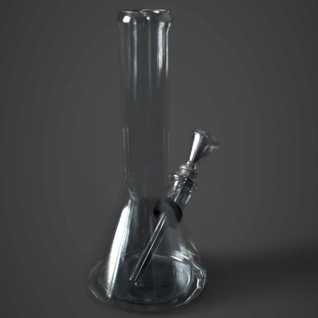 Glass Bong 3D Model - TurboSquid 1256612