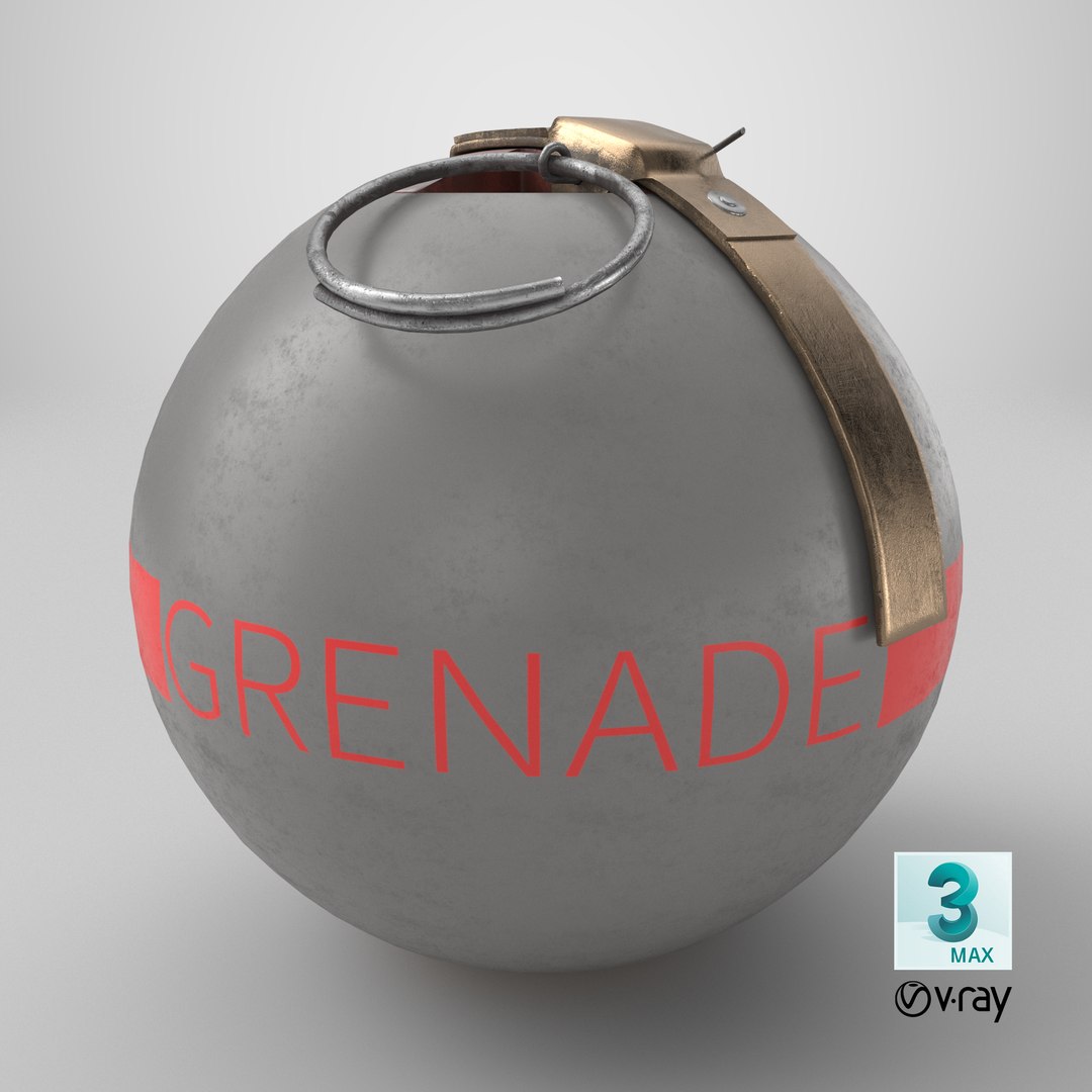XM47 Riot Control Grenade 3D - TurboSquid 2244582