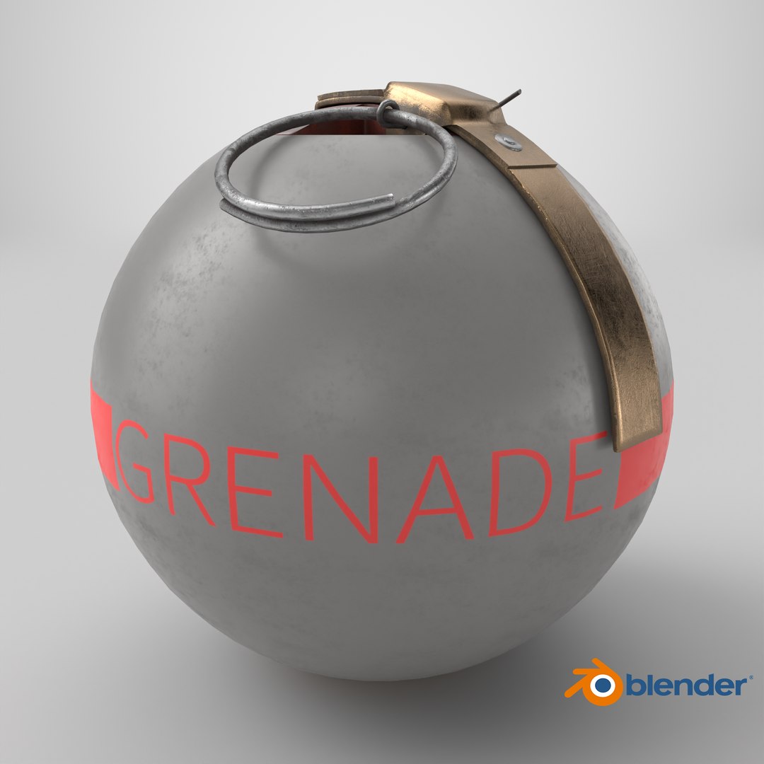 XM47 Riot Control Grenade 3D - TurboSquid 2244582