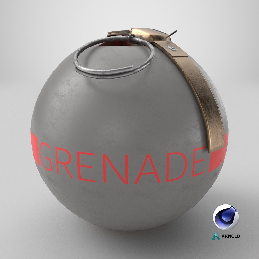 XM47 Riot Control Grenade 3D - TurboSquid 2244582
