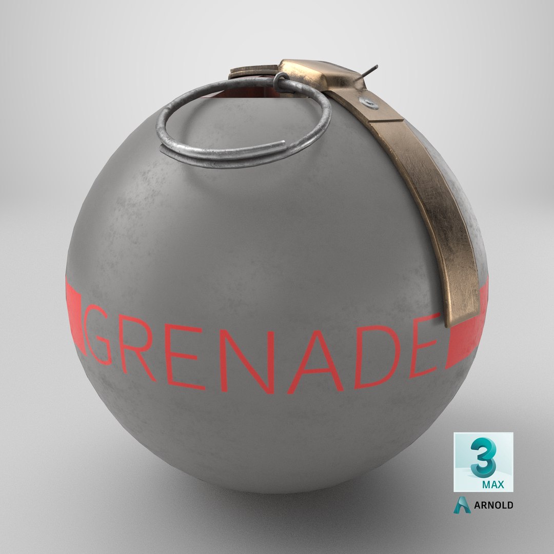 XM47 Riot Control Grenade 3D - TurboSquid 2244582
