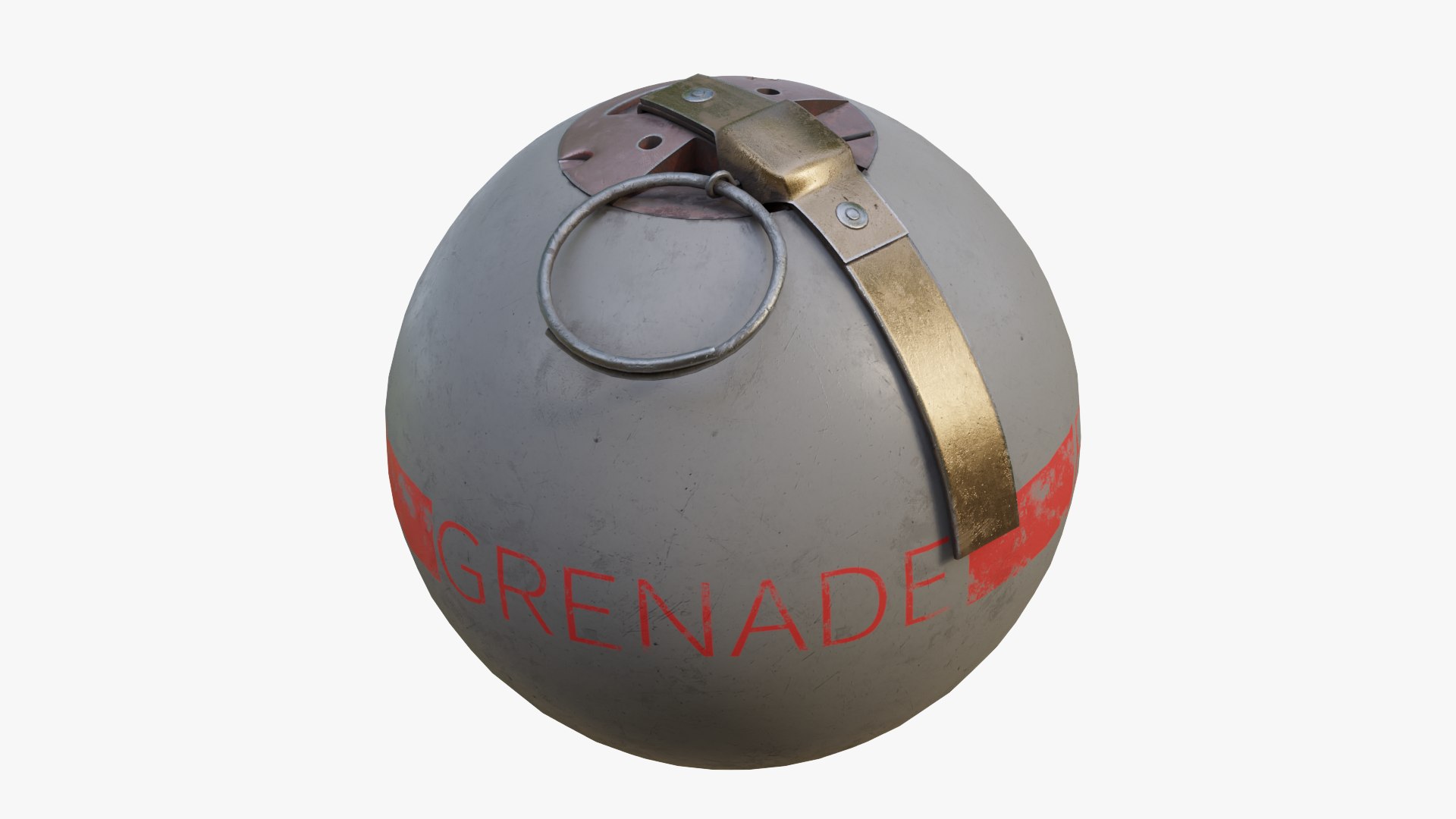 XM47 Riot Control Grenade 3D - TurboSquid 2244582
