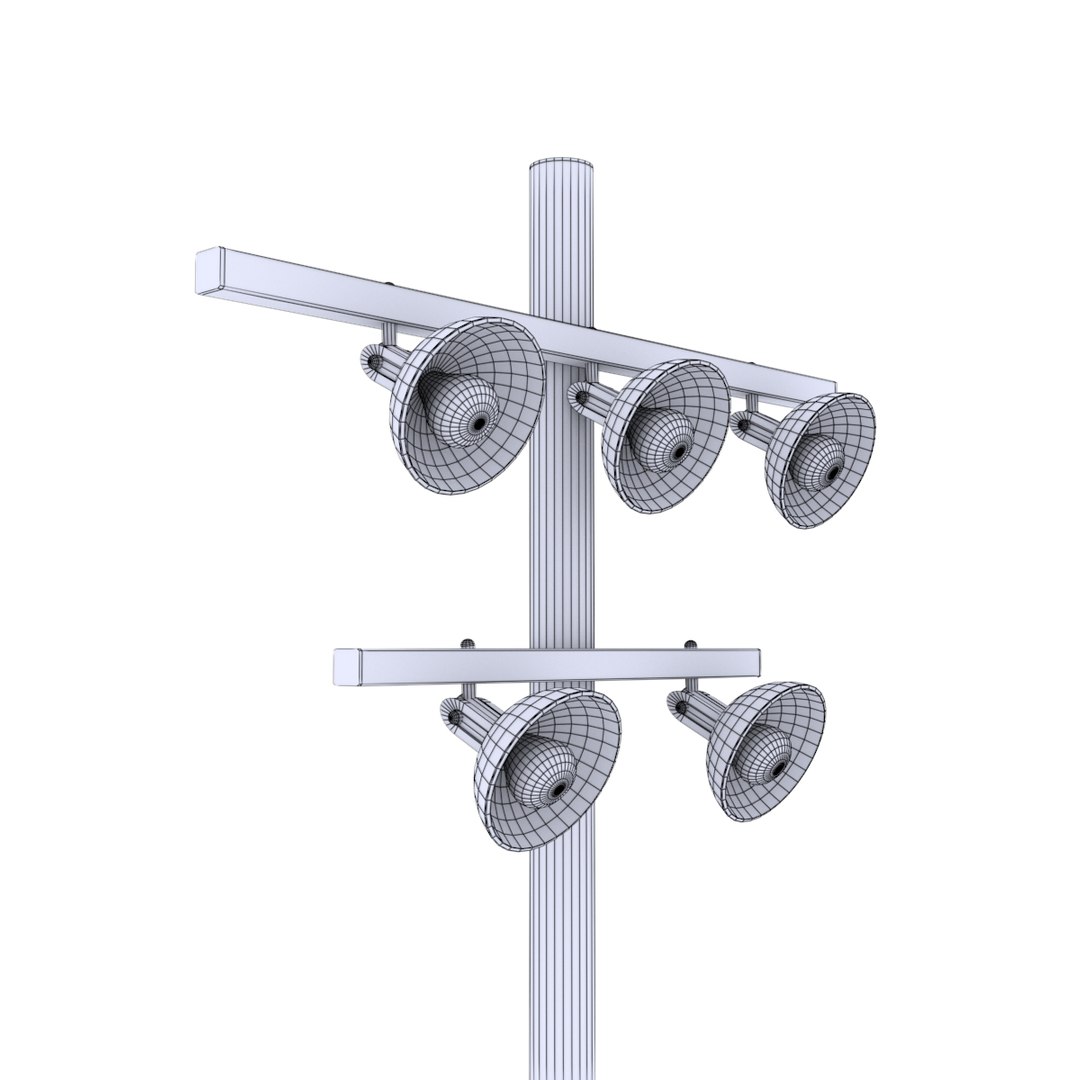 3D street stadium light model | 1148791 | TurboSquid