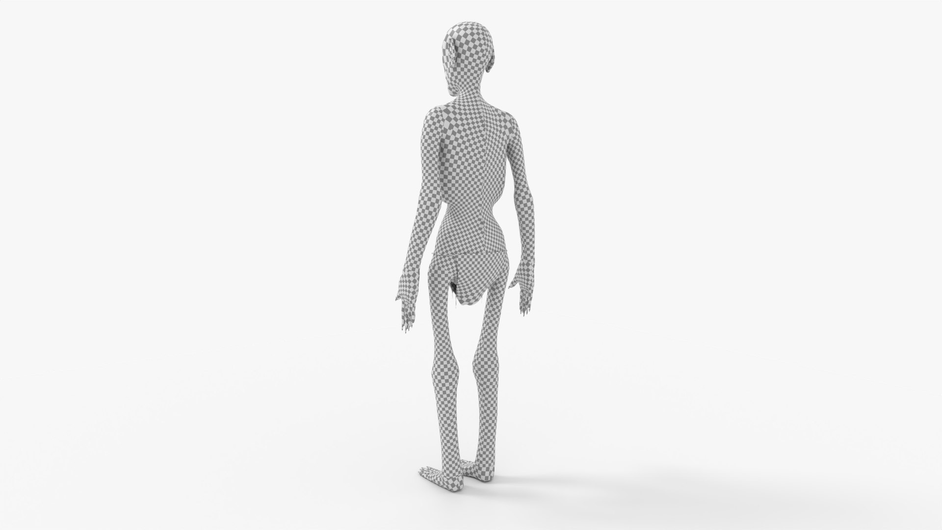 Humanoid Horror Creature 3D Model - TurboSquid 1997008