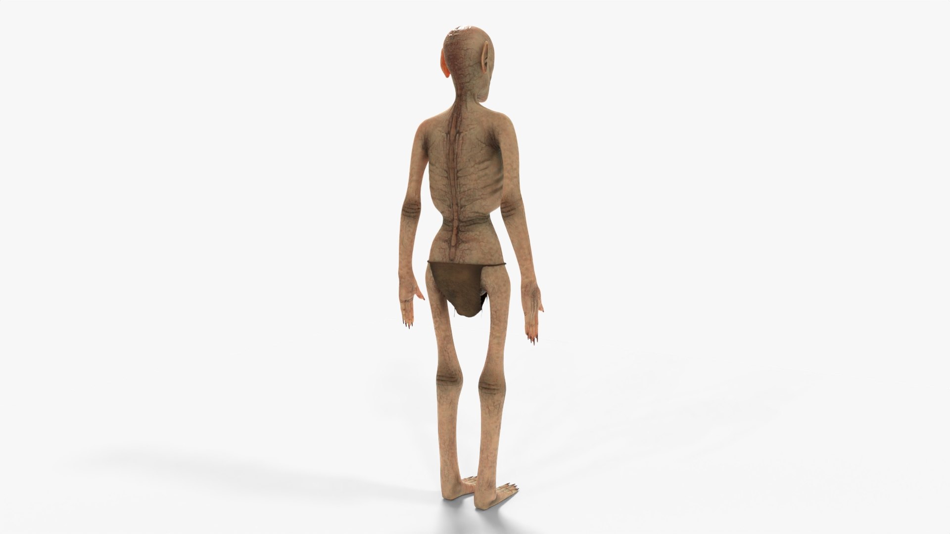 Humanoid Horror Creature 3D Model - TurboSquid 1997008