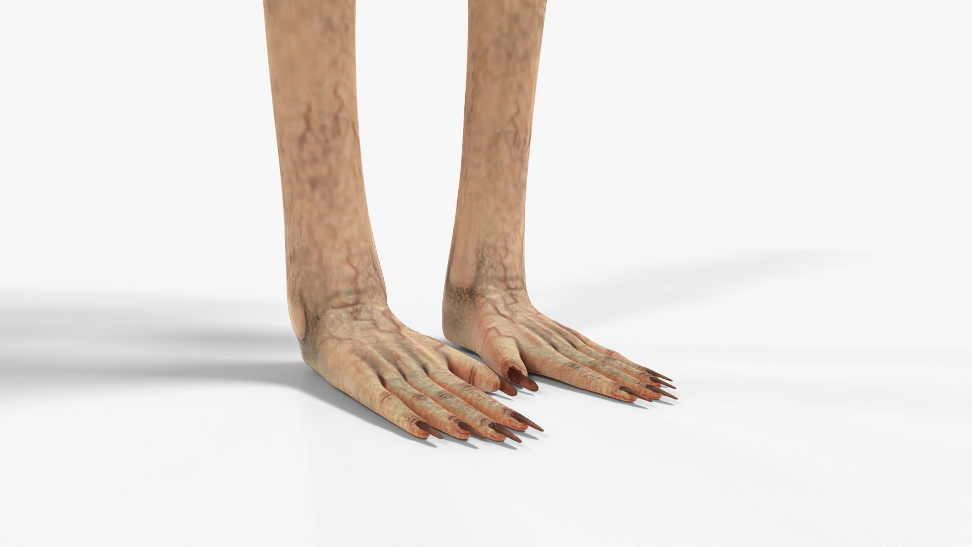 Humanoid Horror Creature 3D Model - TurboSquid 1997008