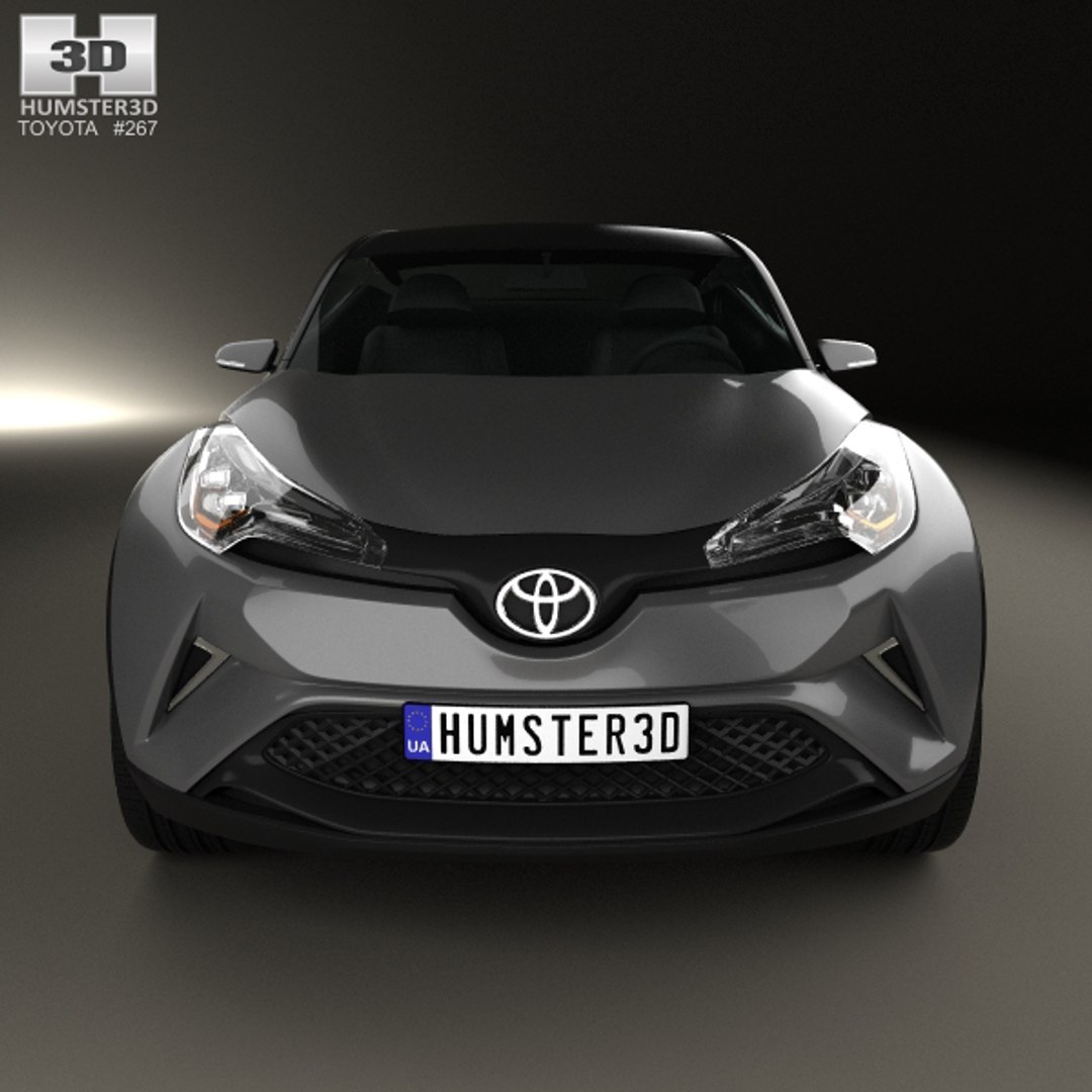 Toyota C-hr C 3D Model - TurboSquid 1251374