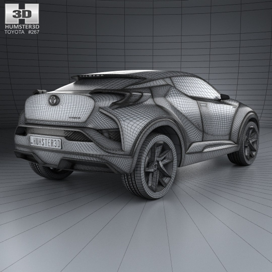 Toyota C-hr C 3D Model - TurboSquid 1251374