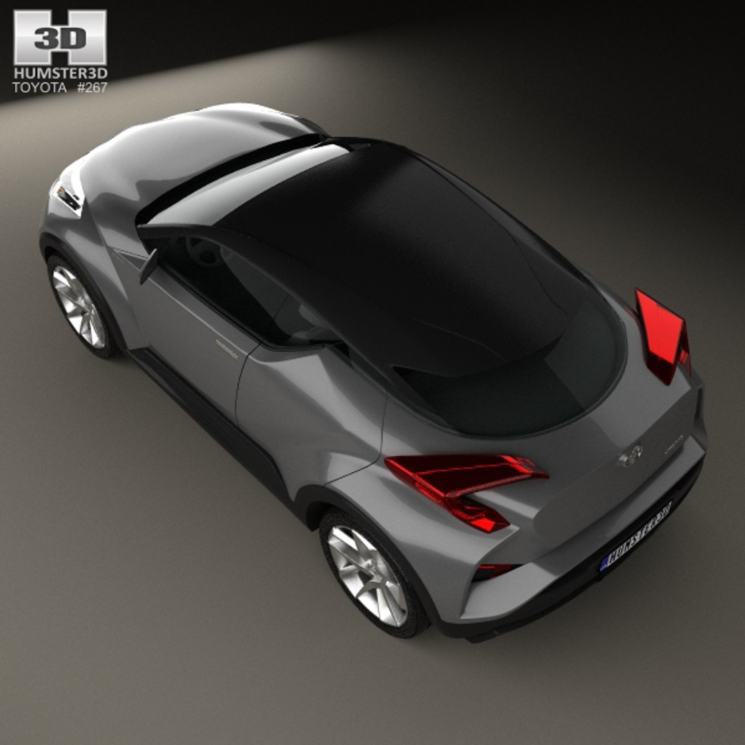 Toyota C-hr C 3D Model - TurboSquid 1251374