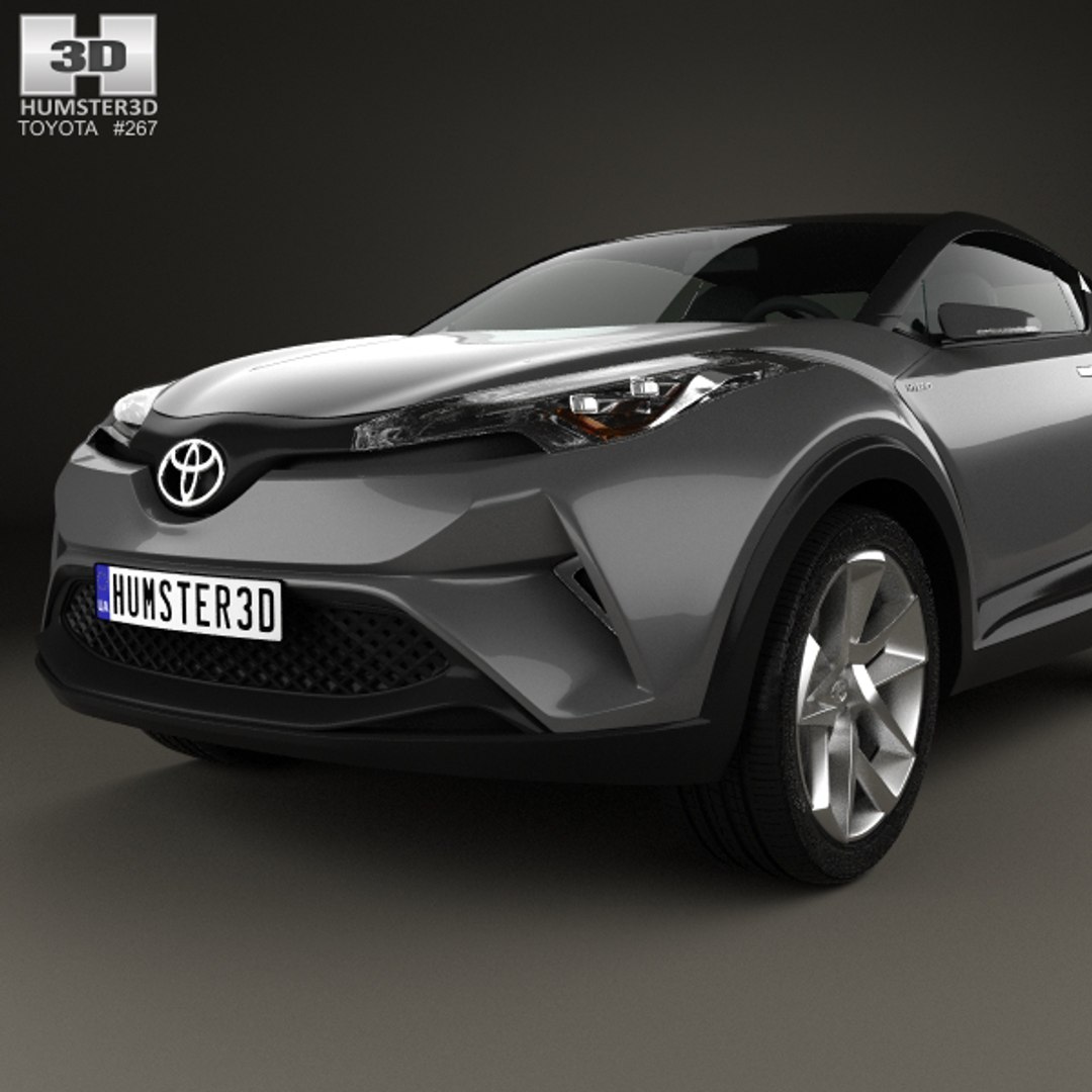 Toyota C-hr C 3D Model - TurboSquid 1251374