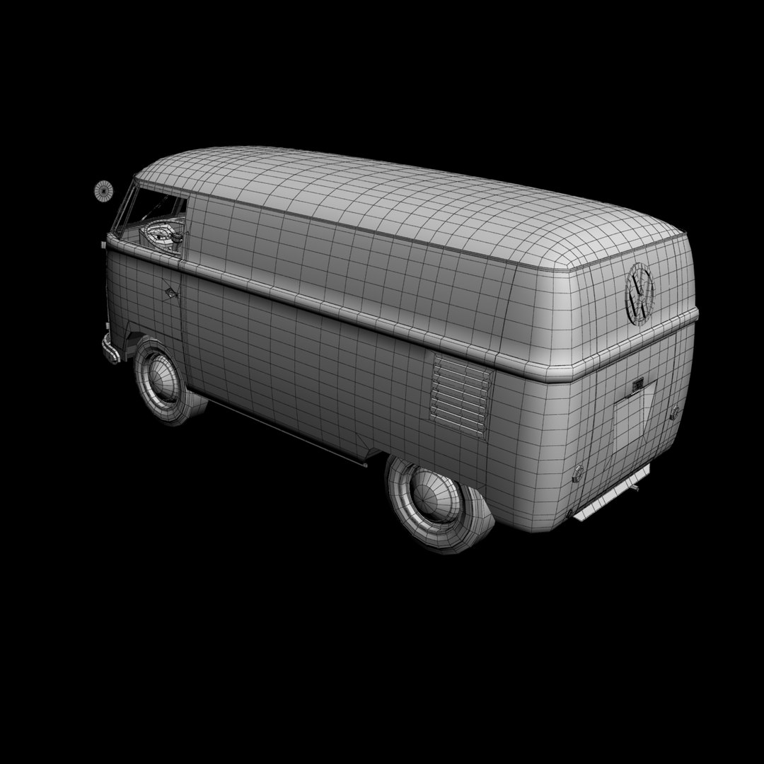 Volkswagen Type 2 Van T1 3D Model - TurboSquid 1895044
