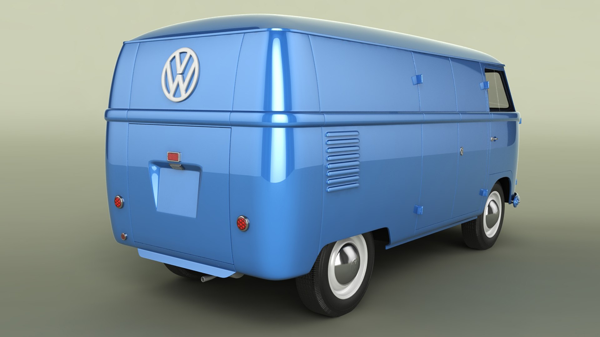 Volkswagen Type 2 Van T1 3D Model - TurboSquid 1895044