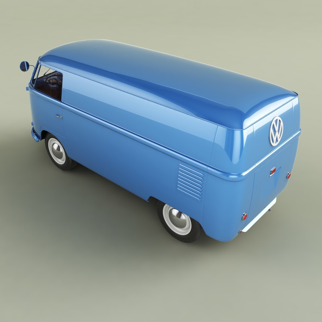 Volkswagen Type 2 Van T1 3D Model - TurboSquid 1895044