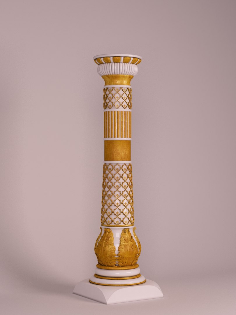 3D Nice Column Style - TurboSquid 1468493