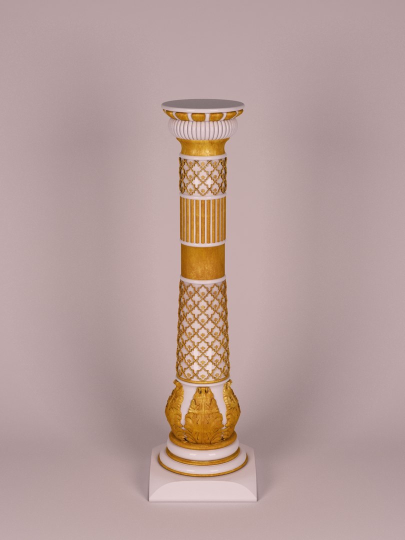 3D Nice Column Style - TurboSquid 1468493