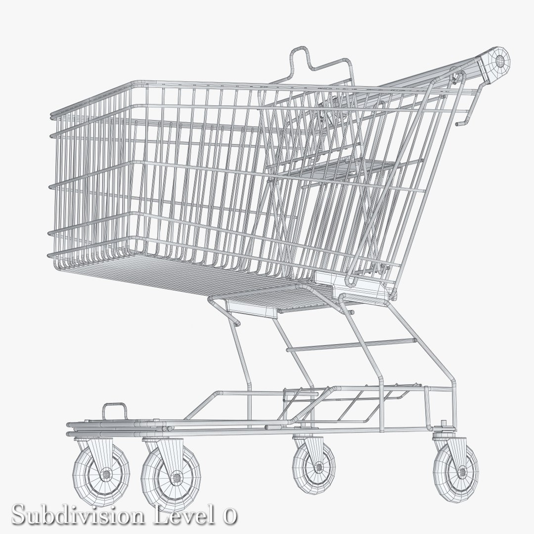 3ds max shopping cart 2