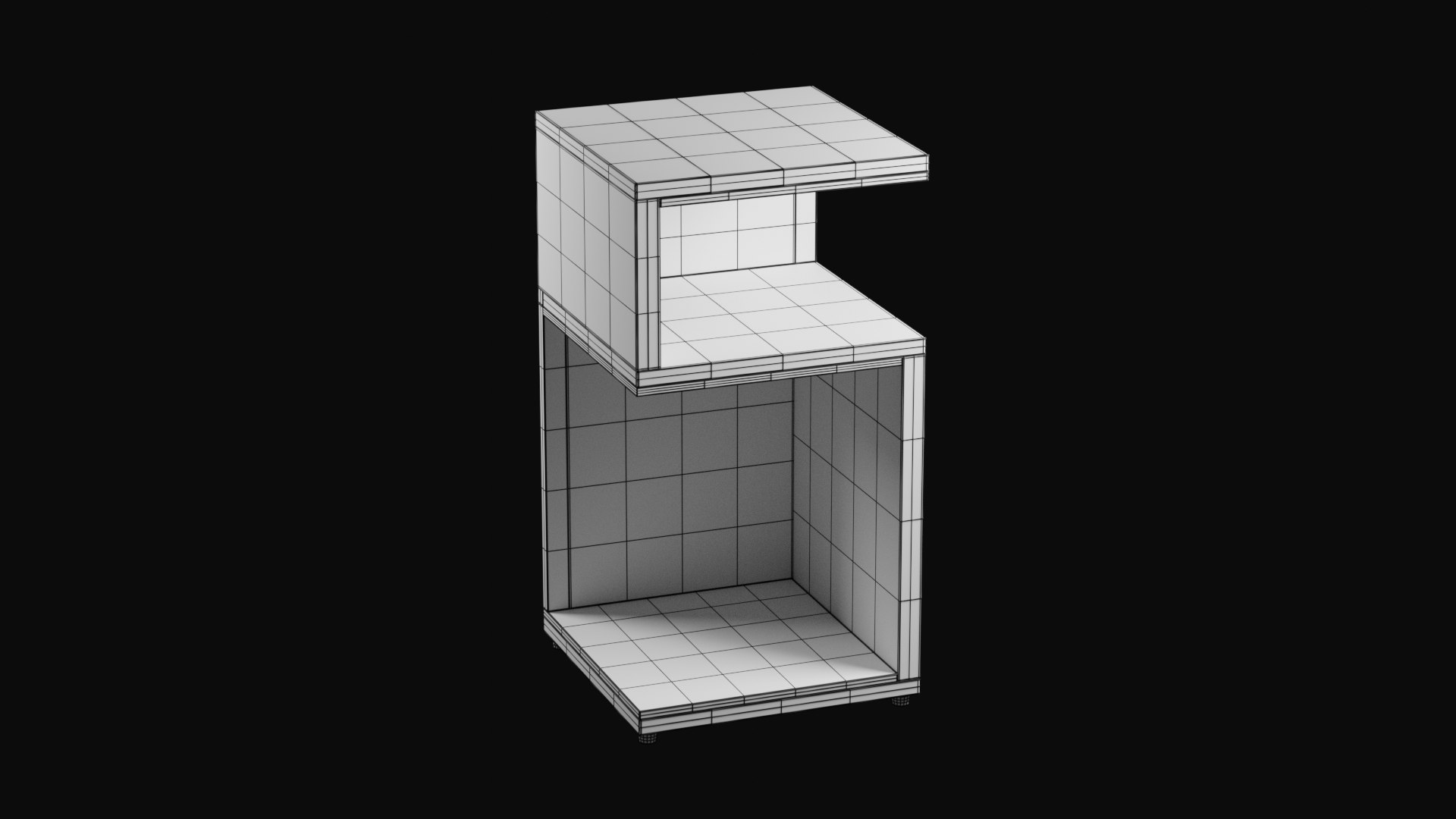 3D end table model - TurboSquid 1709475