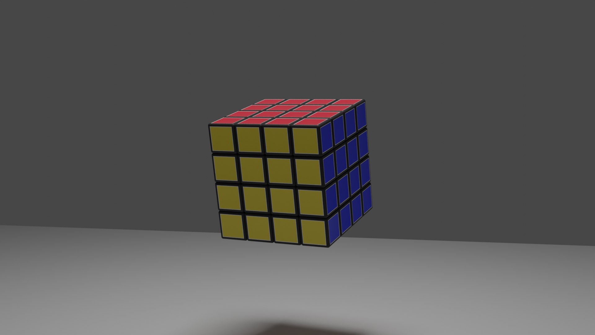 Rubiks Cube 4x4 3D - TurboSquid 2135377