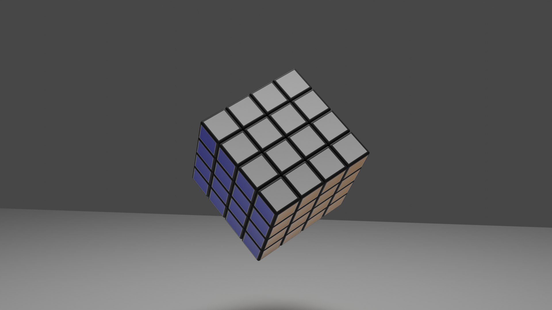 Rubiks Cube 4x4 3D - TurboSquid 2135377