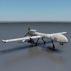 Predator Drone 3d Max