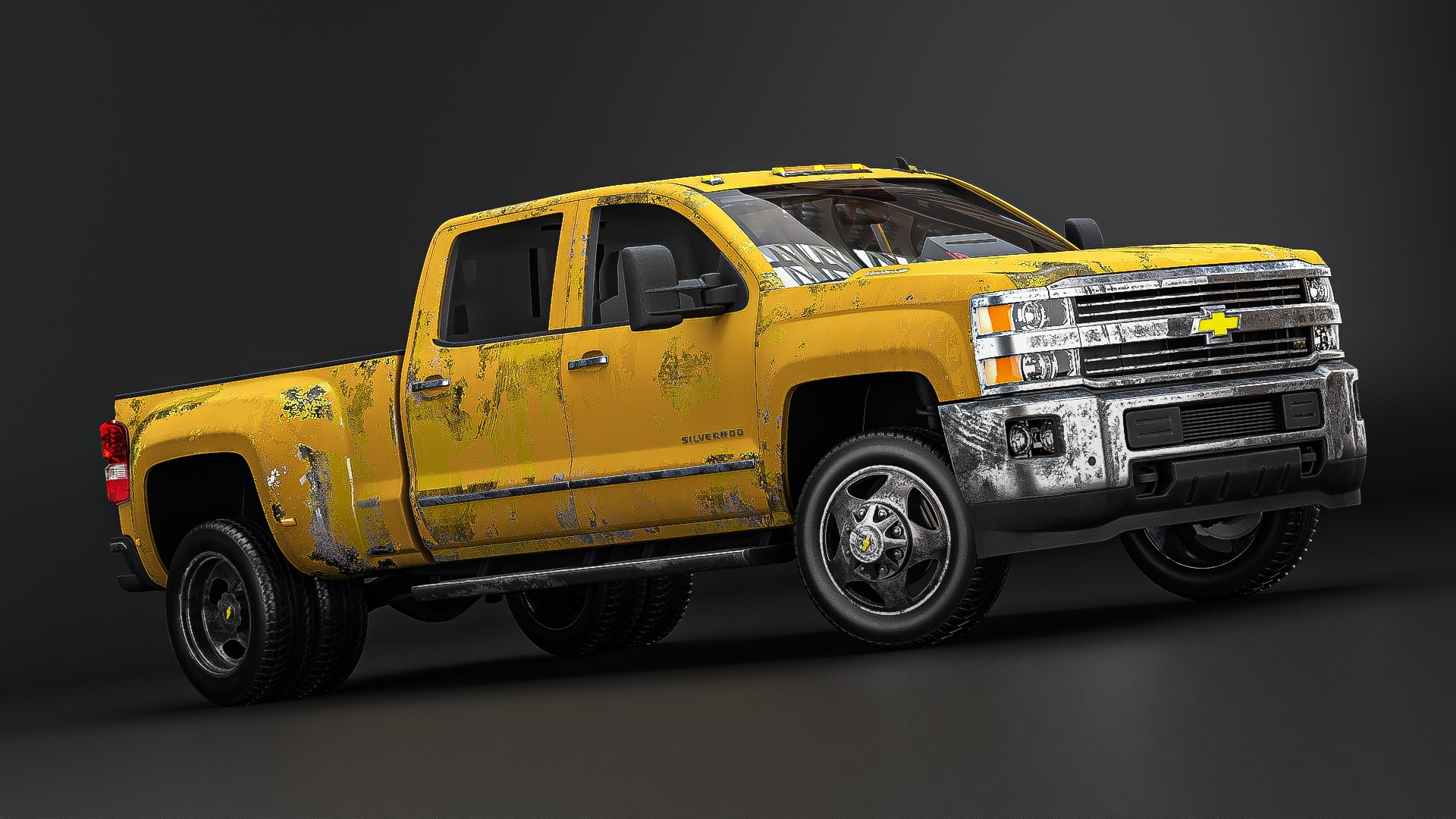 Chevrolet Silverado 3D Model - TurboSquid 1714377