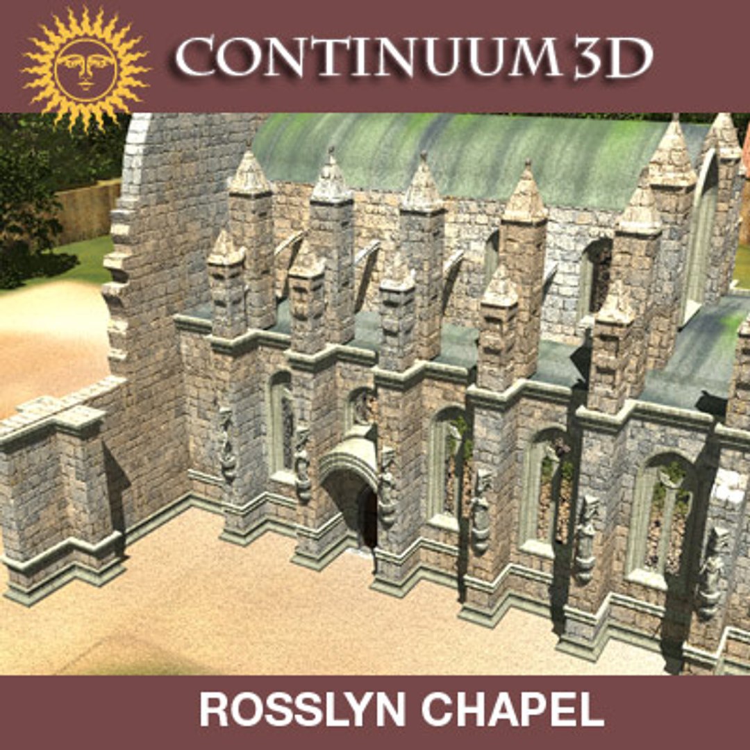 Rosslyn Chapel Trees Grass Lwo