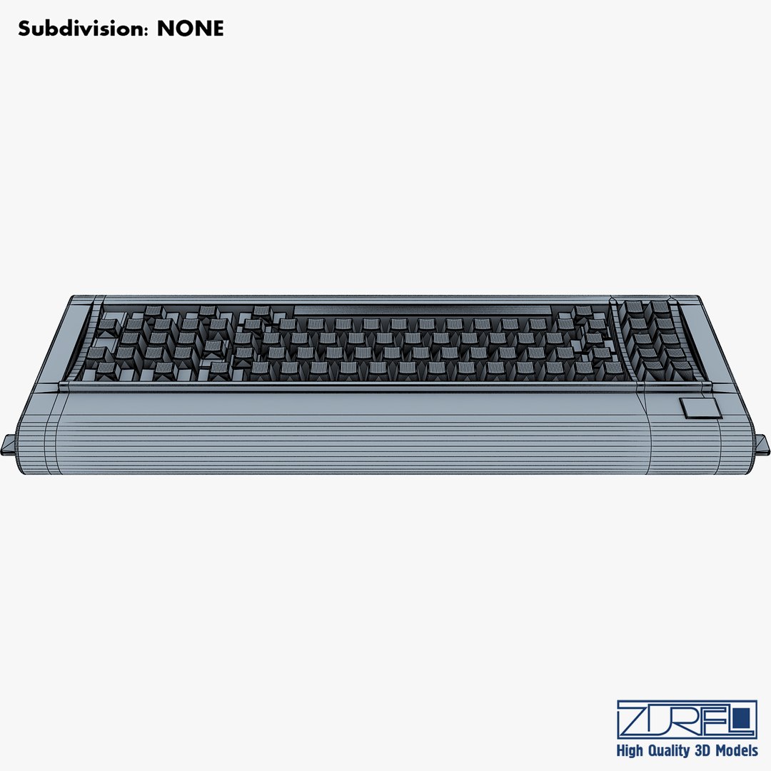 3D Ibm 5150 Keyboard - TurboSquid 1305197