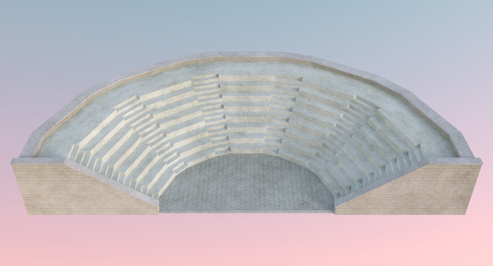 Ancient Amphitheatre 1 3D Model - TurboSquid 1174122